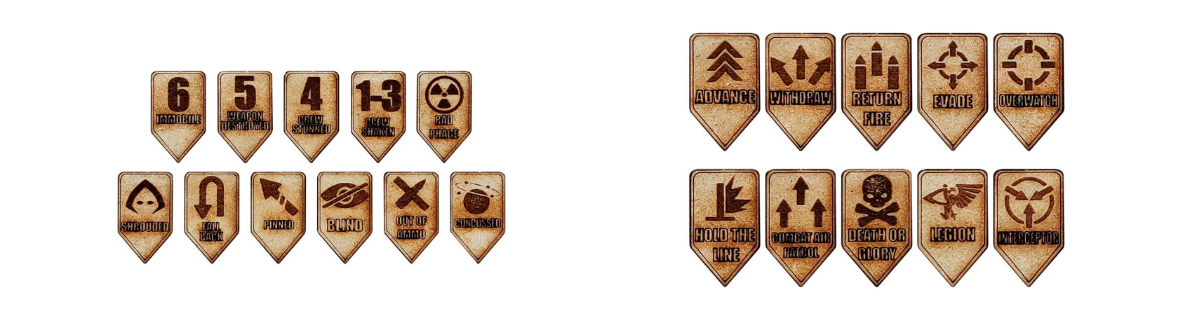Horus Heresy Status and Reaction Markers - The Colour Forge