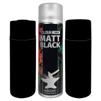 Colour Forge Spray: Matt Black (500ml) - The Colour Forge